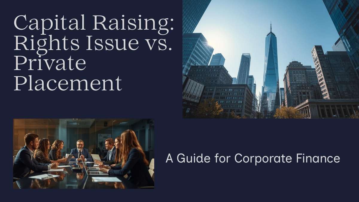 Key Differences Between Rights Issue and Private Placement under ...